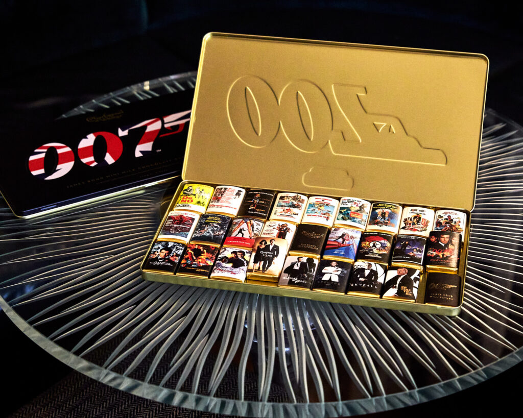 James Bond - Mini Milk Chocolate Collectors Tin - Charbonnel et Walker ...